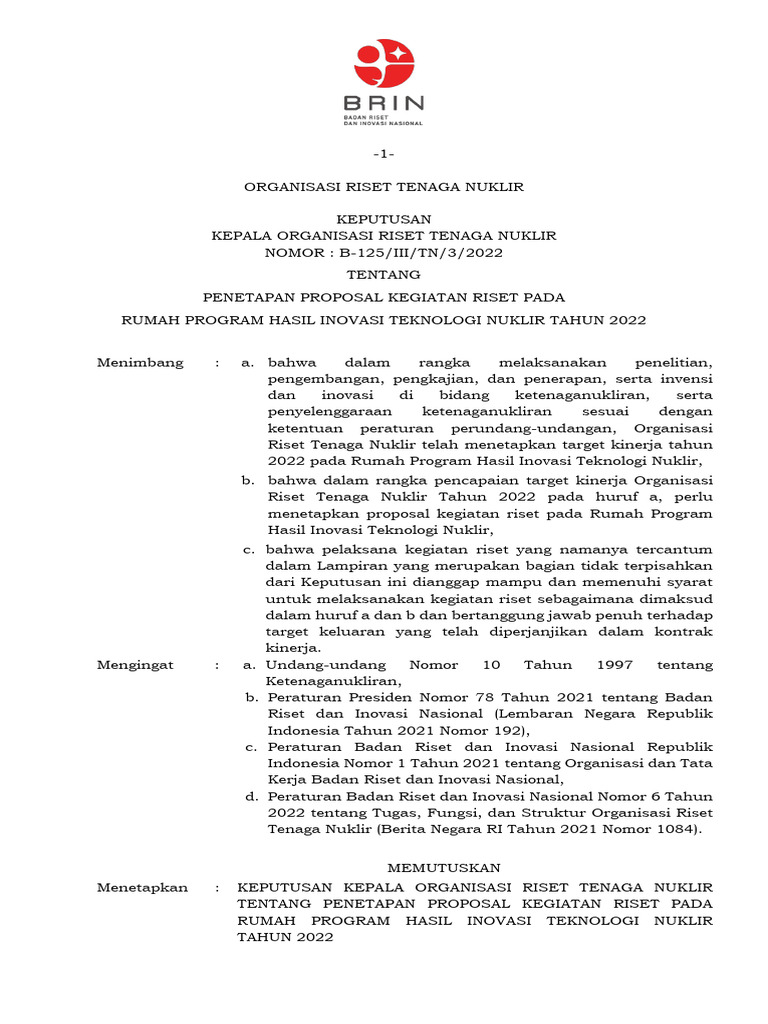 SK PROPOSAL-DIPA HITN ORTNJ-20224signrevOK | PDF | Teknologi & Rekayasa