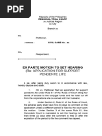 Sample Application For Probation | PDF | Probation | Bail