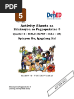 Esp Quarter 2 Module 5 | PDF