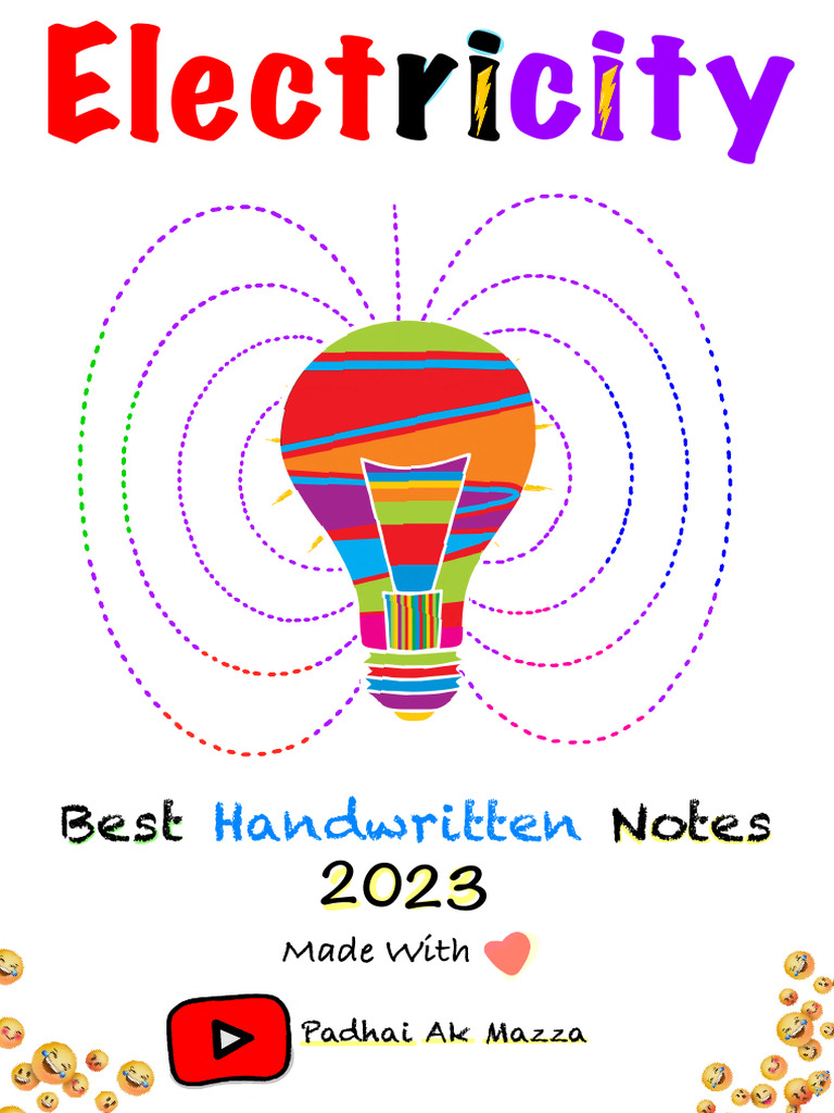 Electricity Notes Class 10 | PDF | Electrical Resistance And ...