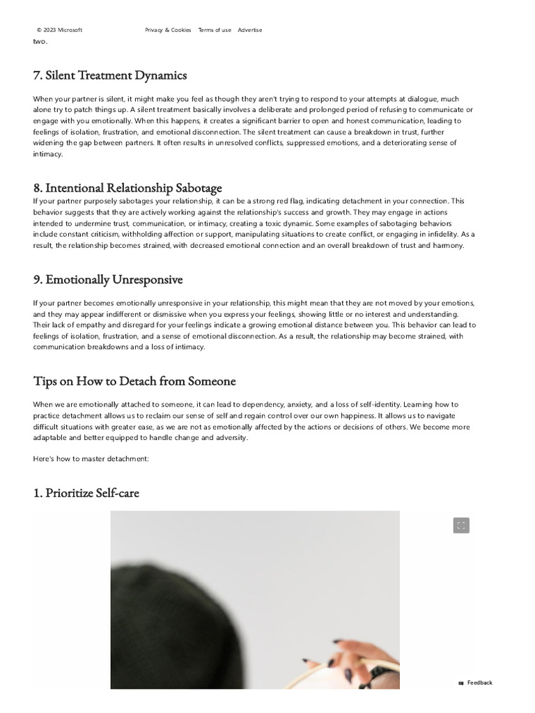 Mastering Emotional Detachment Techniques | PDF | Feeling | Gratitude
