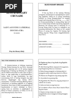 Gabay Sa Pagdarasal NG Rosaryo | PDF