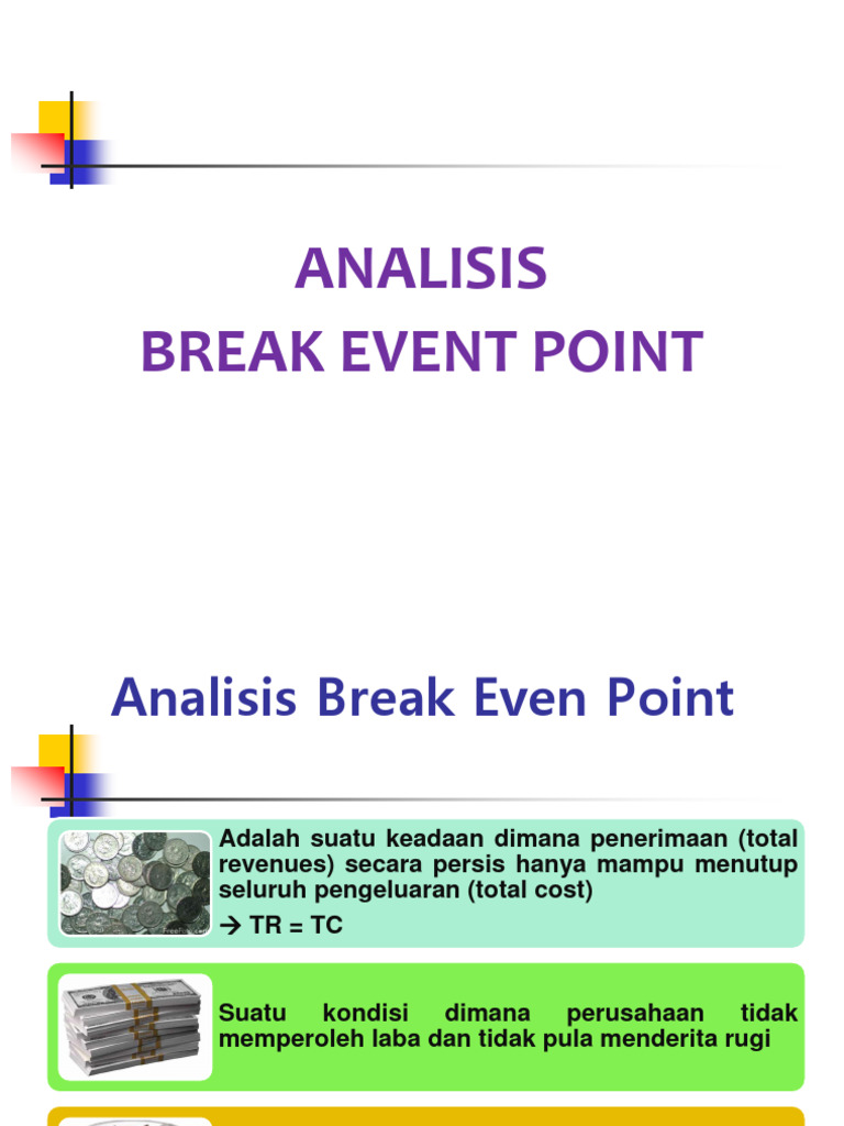 Break Event Point (BEP) | PDF