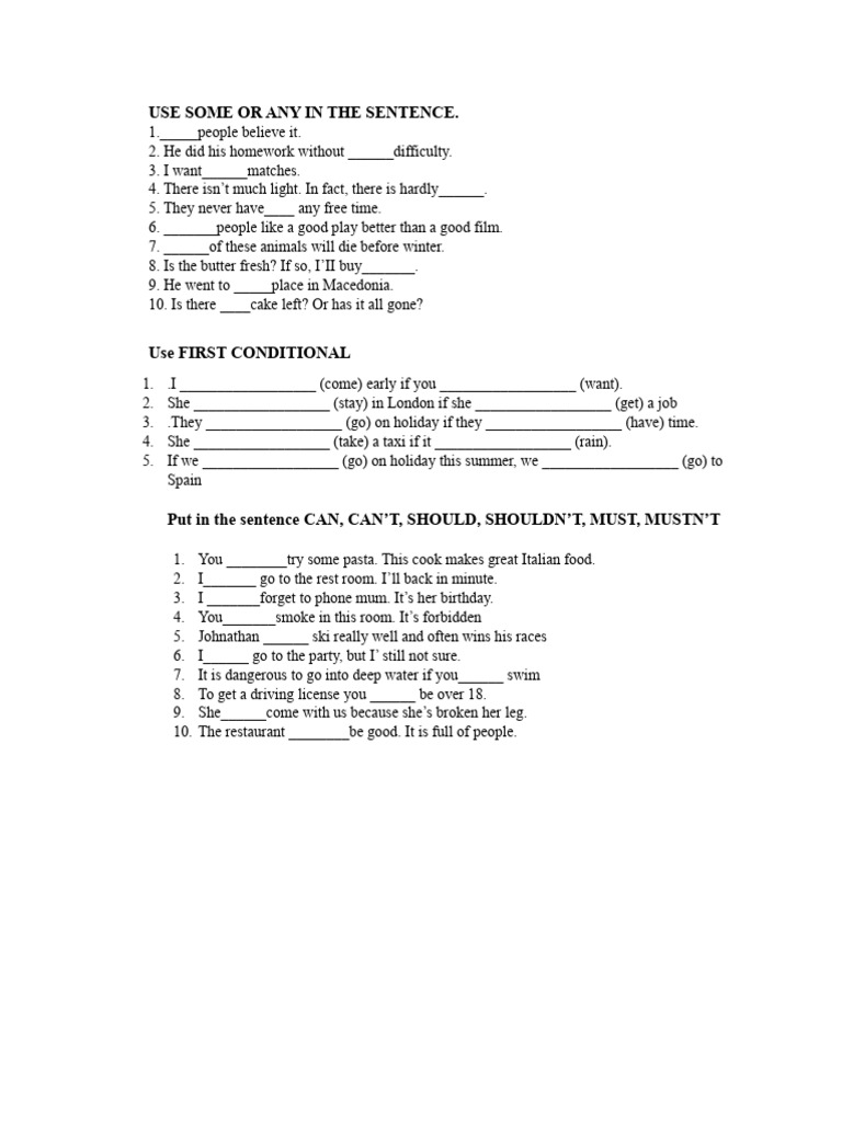 Final Exercises | PDF