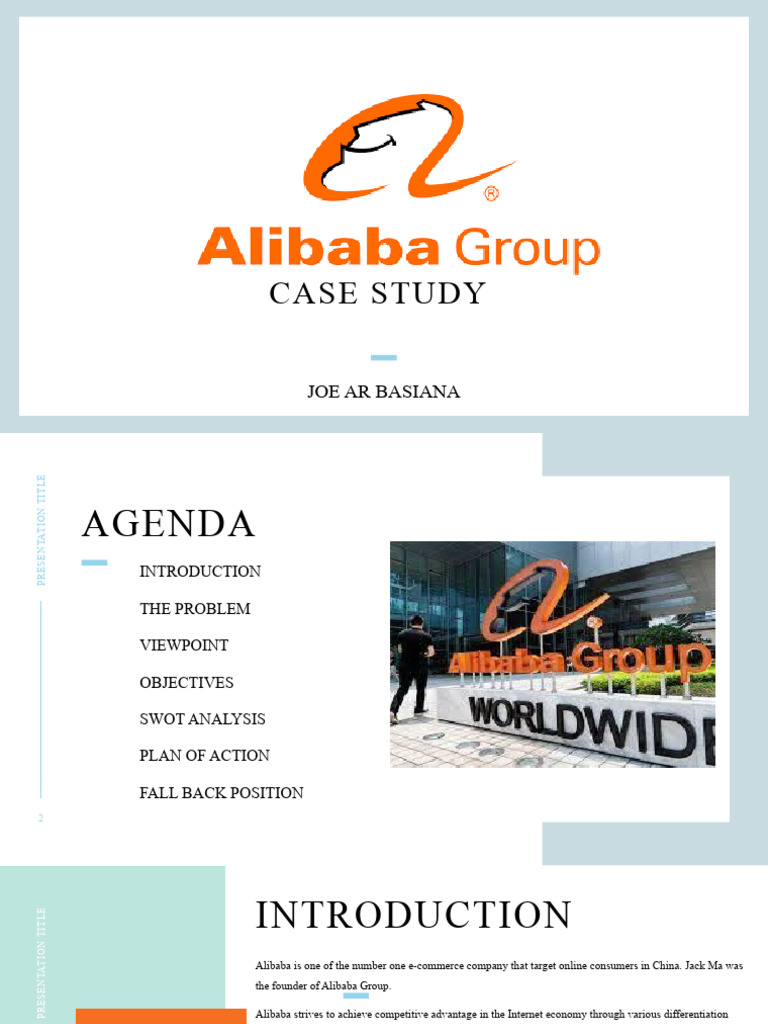 Alibaba Group Case Study | PDF | Alibaba Group | E Commerce