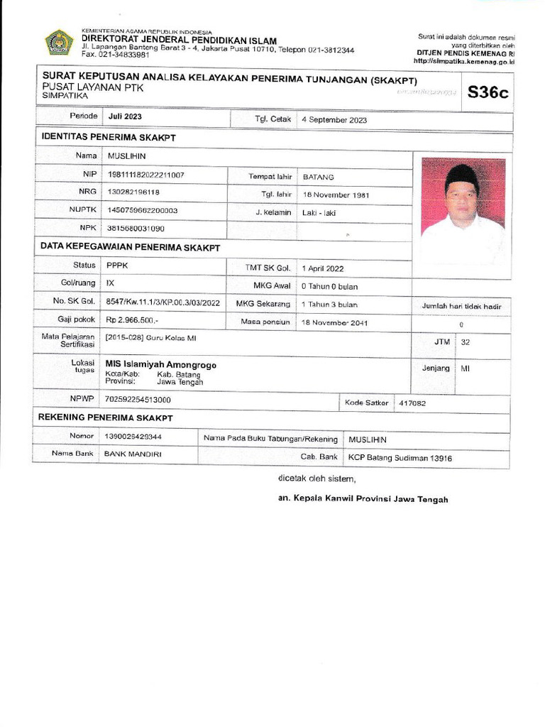 Muslihin - MII Islamiyah Amongrogo Juli Agustus 2023 - 11zon | PDF