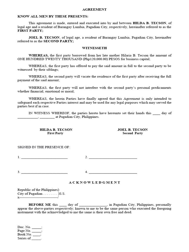 Agreement (Business) | Download Free PDF | Economies | Private Law