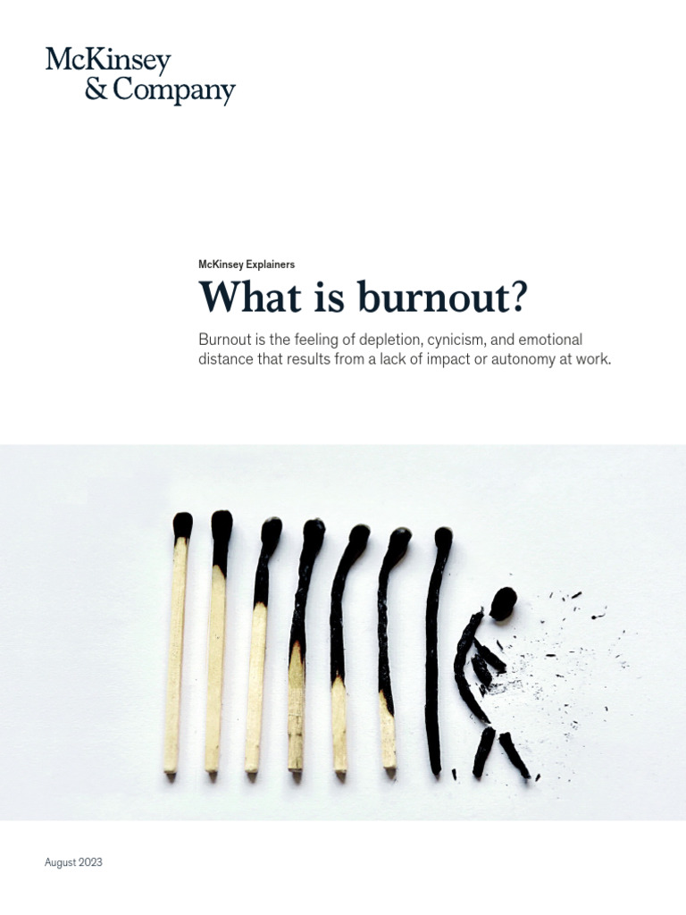 What Is Burnout | PDF