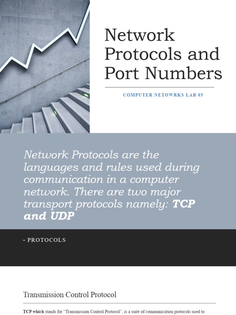 Network Protocols and Port Numbers | PDF | Port (Computer Networking) | Transmission Control ...