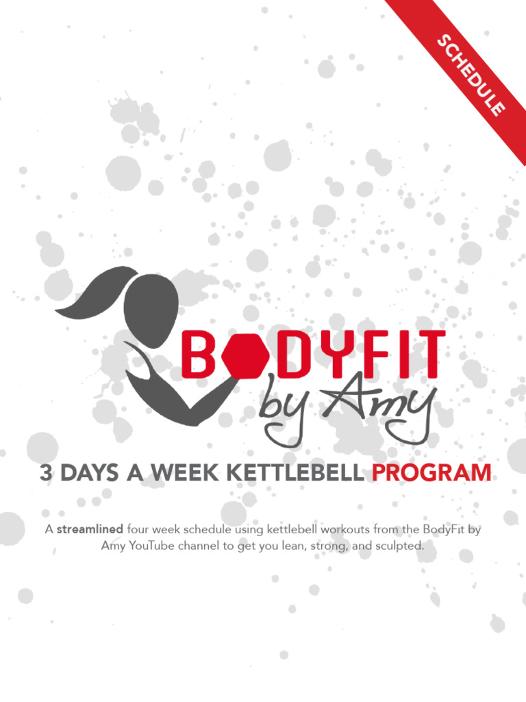 Bba 3 Day KB | PDF | Kettlebell | High Intensity Interval Training