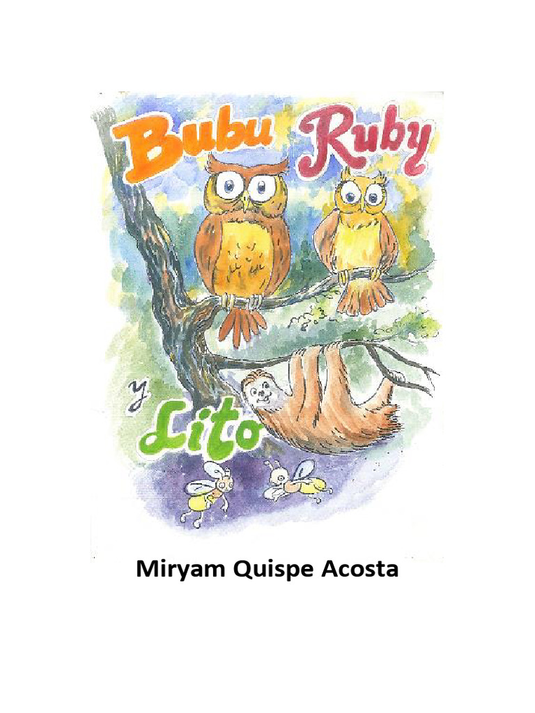 Bubu Ruby y Lito | PDF | Osos | Organismos