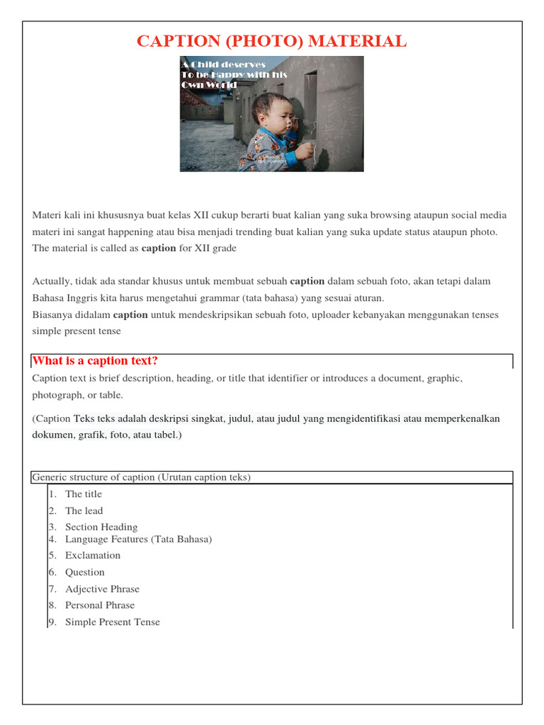 4 - Caption Info | PDF