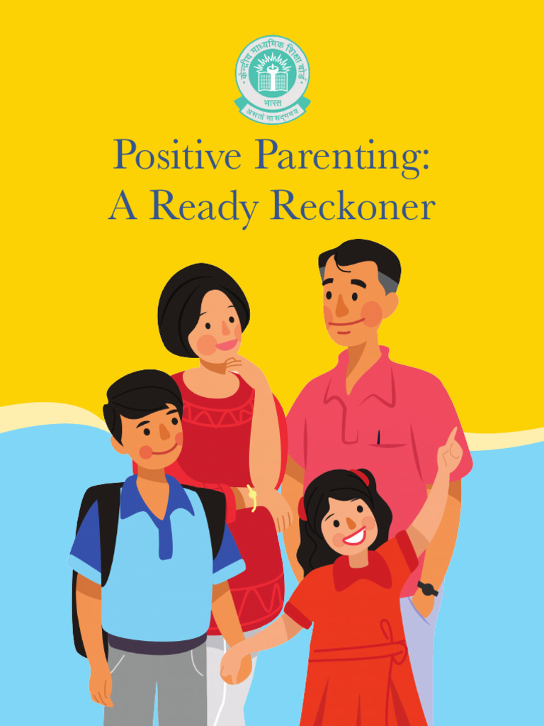 Cbse Positive Parenting Book Pdf Parenting Attachment Theory