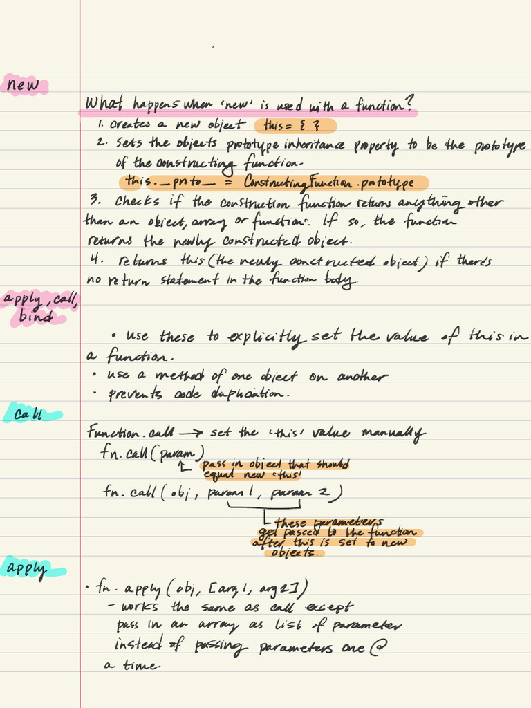 Intermediate Javascript Notes Pdf Parameter Computer Programming Object Computer Science
