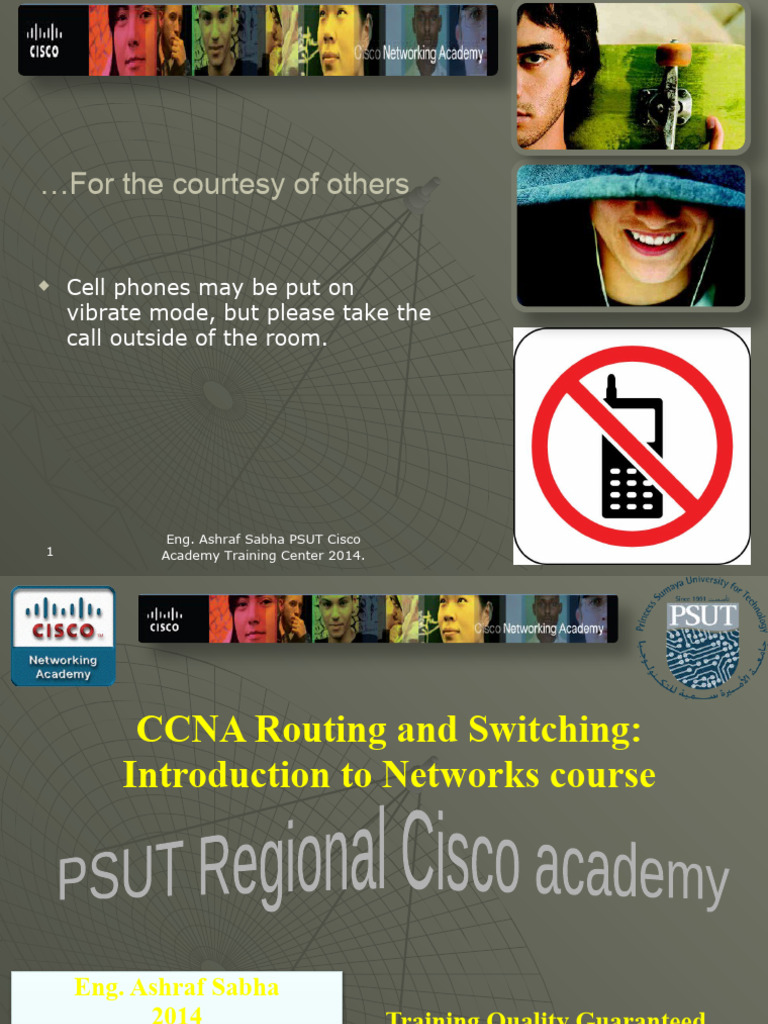 Ccna1 CH1 | PDF | Computer Network | Transmission Medium