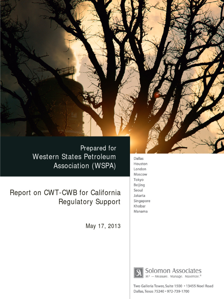 CWT-CWB Backgrounddocument | Download Free PDF | Oil Refinery | Cogeneration
