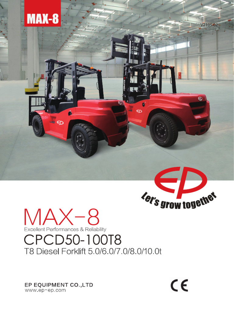 CPCD50-100T8 (EN) Brochure | PDF | Length | Land Vehicles