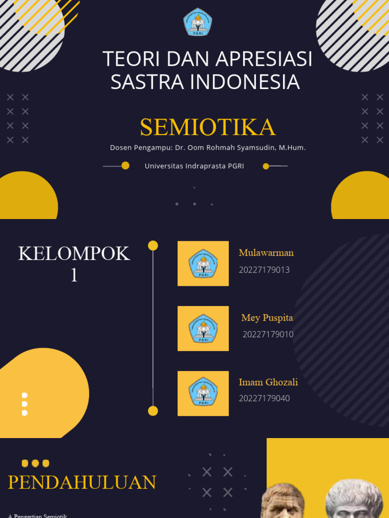 SEMIOTIKA | PDF | Kajian Bahasa Asing