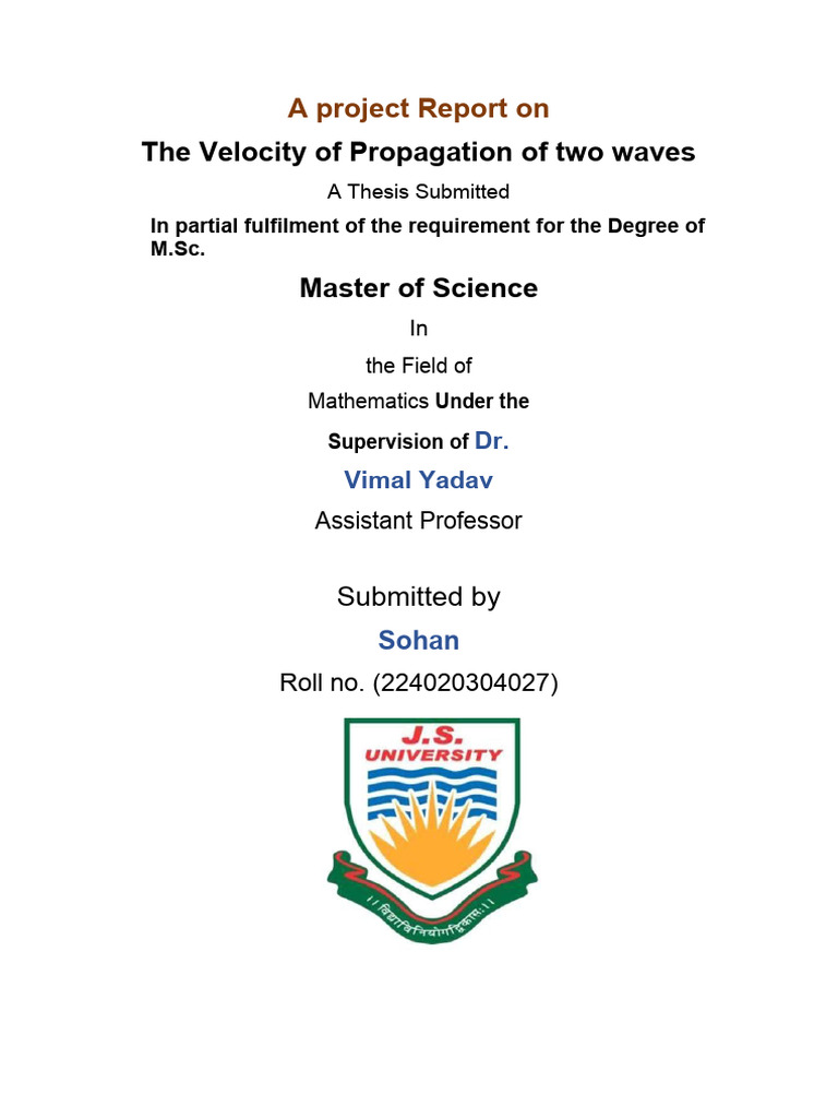 Sohan Ok | PDF | Waves | Dispersion (Optics)