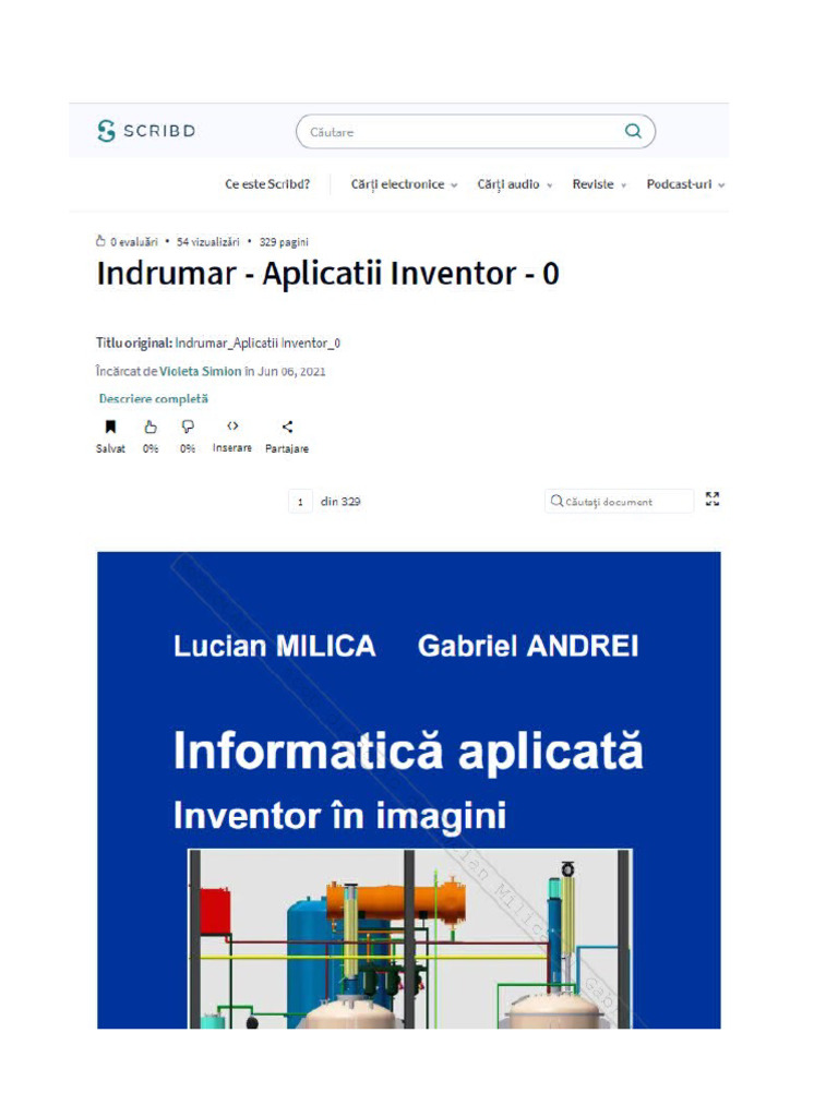 Informatica Aplicata - Inventor in Imagini - Aplicatii-Lucian Milica ...