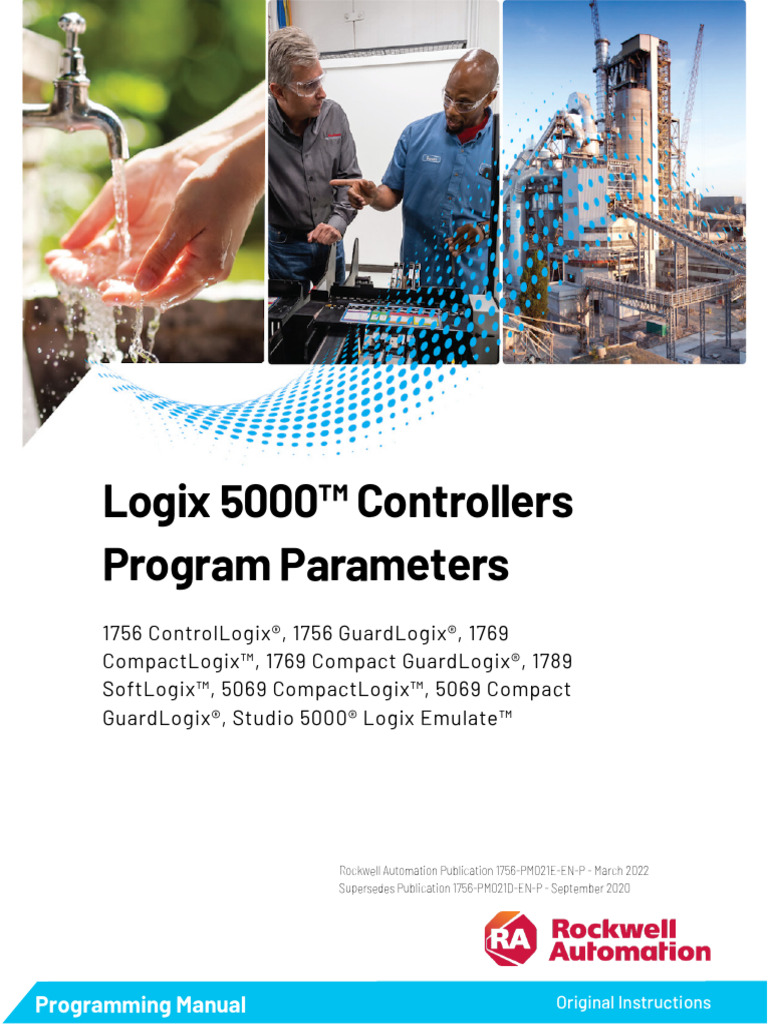 Logix 5000™ Controllers Program Parameters: Programming Manual | PDF | Parameter (Computer ...