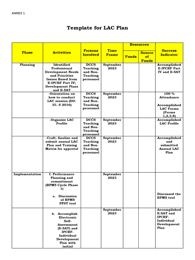 Draft LAC PLAN 09.15.2023 | PDF