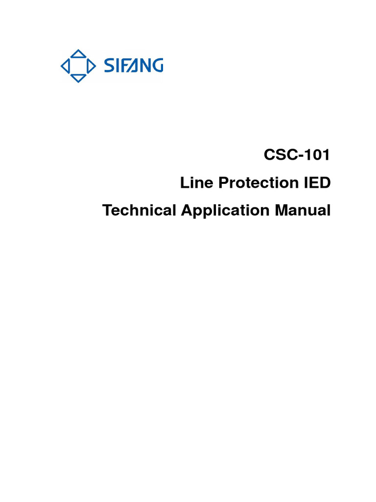 Sifang CSC-101 | PDF | High Voltage | Transformer