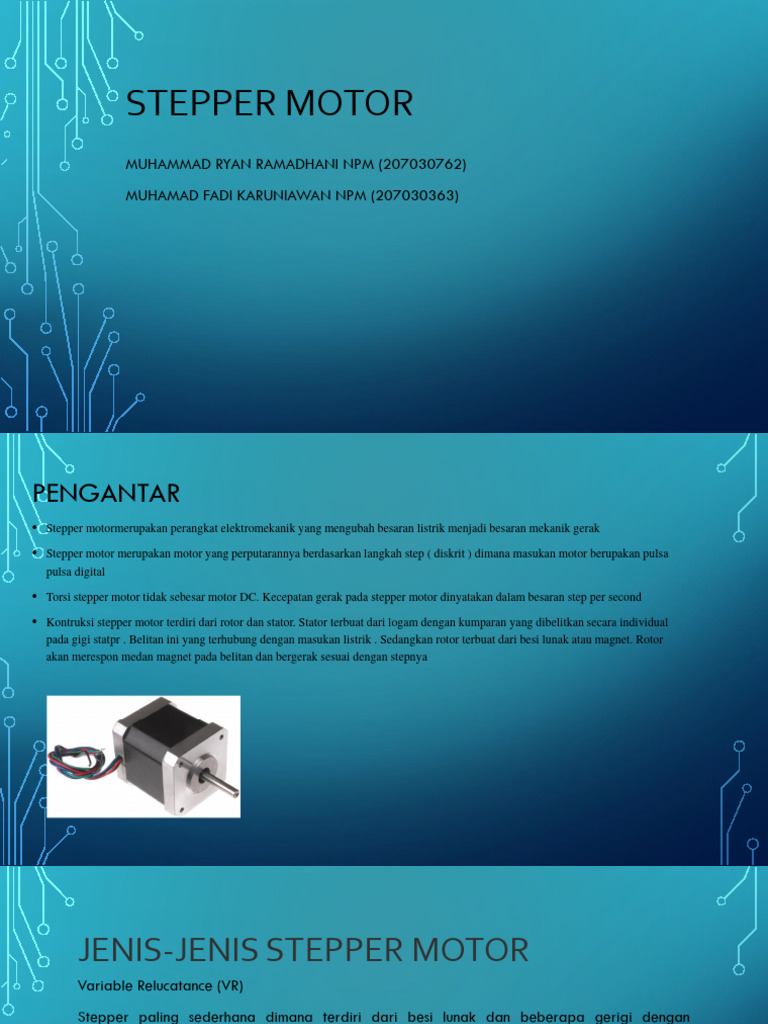 Stepper Motor Pdf