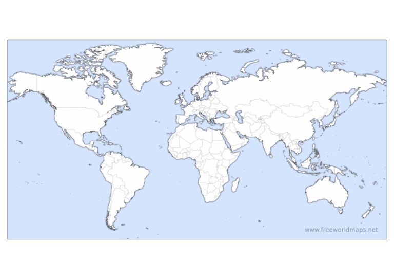 World Political Map | PDF