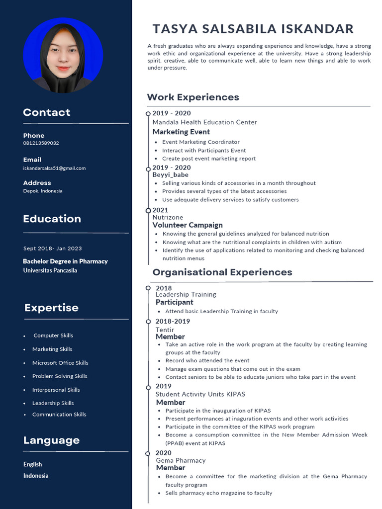 Black White Minimalist CV Resume-3 | PDF