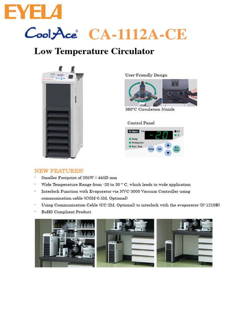 Cca-1112a-Ce Brochure | PDF | Refrigerator | Building Engineering