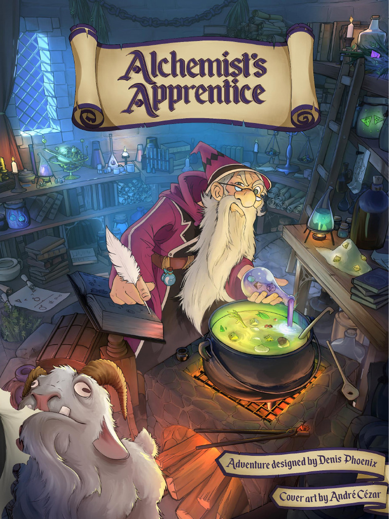 Gamebook Alchemist's Apprentice v1.0 | PDF | Dice | Alchemy