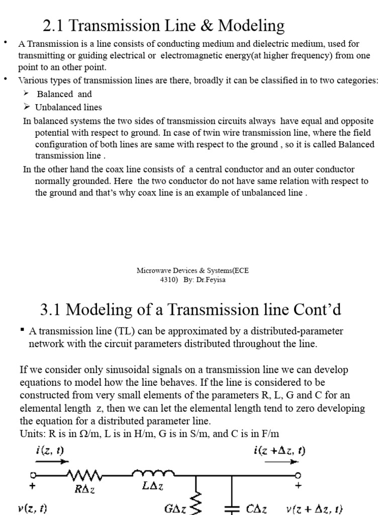 Chapter 3 - Transmission Lines and Wave Guides | PDF | Transmission ...