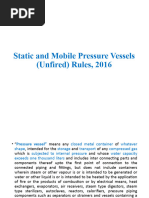 Static and Mobile Pressure Vessels (Unfired) Rules, 2016 | PDF