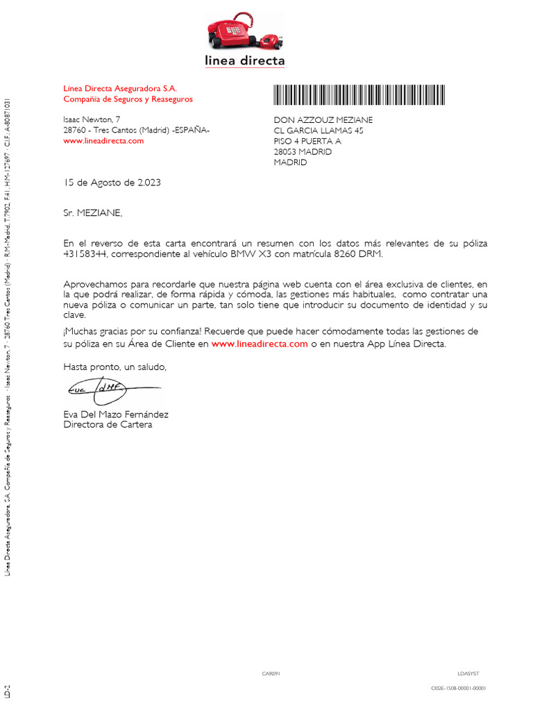 Resumen Mi Póliza-12 | PDF | Póliza de seguros | Reaseguro