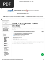Assignment 11: Introduction To Machine Learning Prof. B. Ravindran | PDF | Mathematical Analysis ...