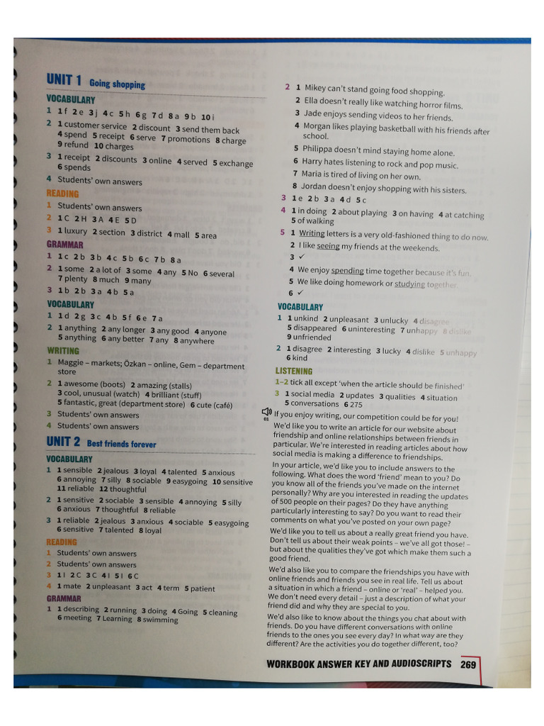 Prepare 5 Wrkbook Key | PDF