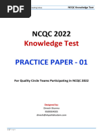 NCQC 2024 Practice Test | PDF
