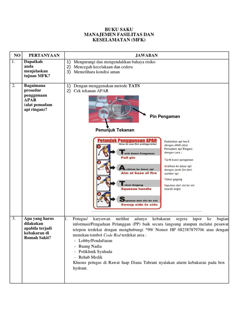 Buku Saku MFK Fixxx | PDF