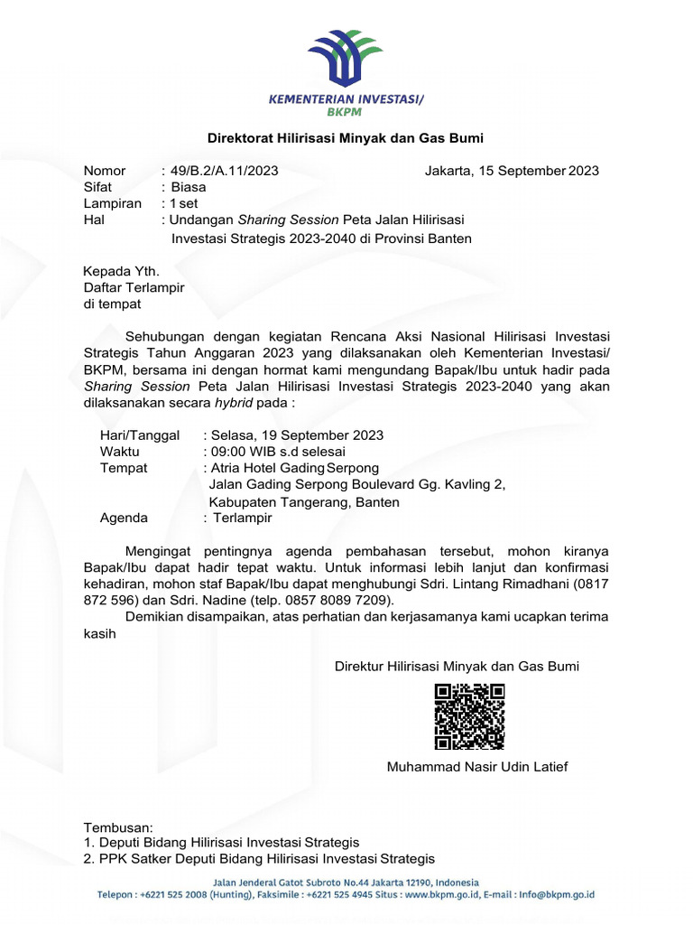 Undangan - Sharing - Session - Di - Banten v02 | PDF