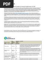 List of Restricted and Declarable Substances For Supplied Articles ...