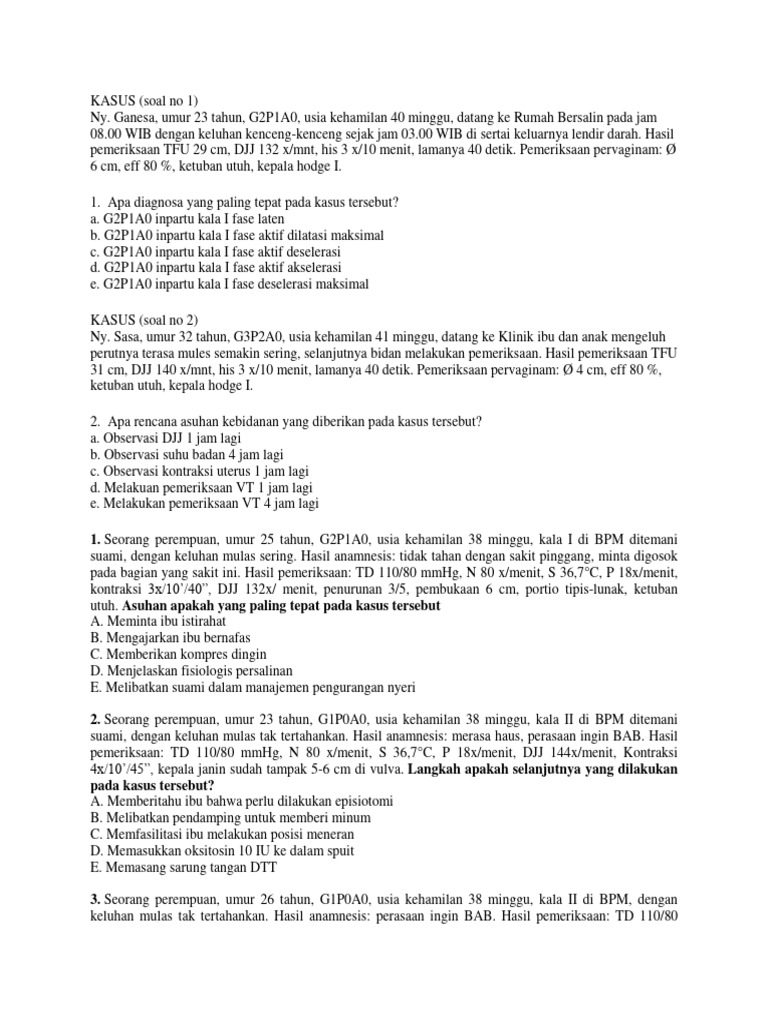 Soal Ukom | PDF