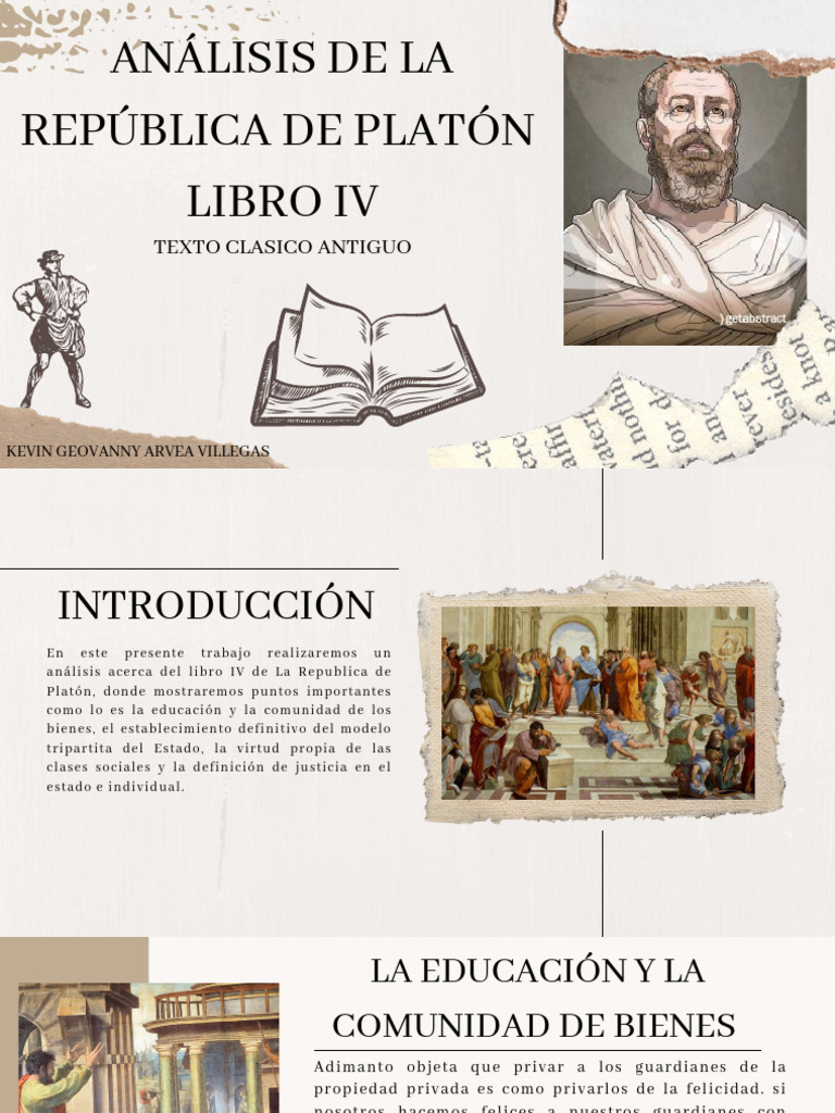 Analisis Libro IV La República de Platón | PDF | Justicia | Crimen y violencia