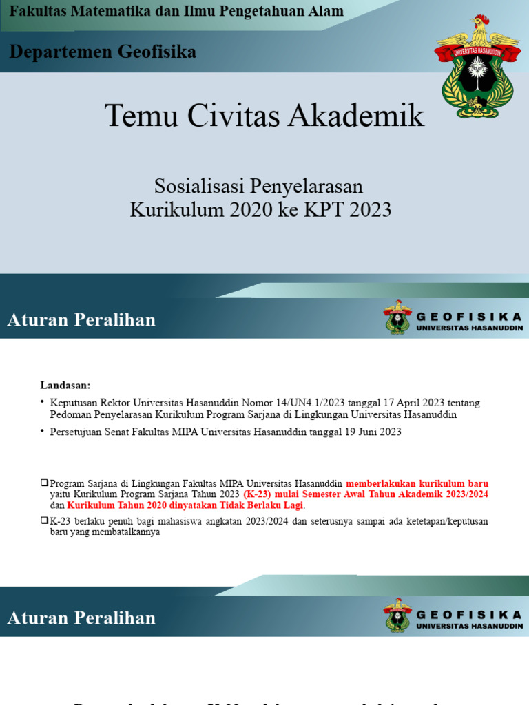 KPT-2023 Geofisika 20230724 TCA | PDF