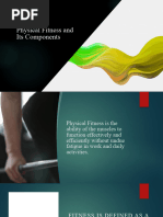 Components of Physical Education: (1) Skill-Related Components and (2 ...