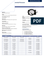 Dwyer 2300 250pa Pressure Gauge Datasheet | PDF | Pressure Measurement ...