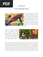 Dongeng Sasakala Bahasa Sunda, Sangkuriang Gunung Tangkuban Perahu! | PDF