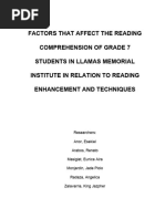 Conceptual Framework | PDF | Reading Comprehension | Learning