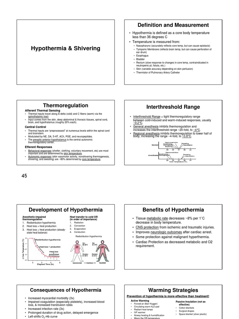 Development of Hypothermia | PDF | Hypothermia | Thermoregulation