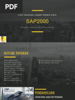 Modul Pengenalan SAP 2000 Dasar | PDF